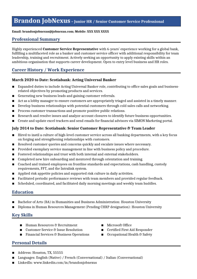 Free Resume Examples by Industry - Download and Get Hired in 2021 - Job ...